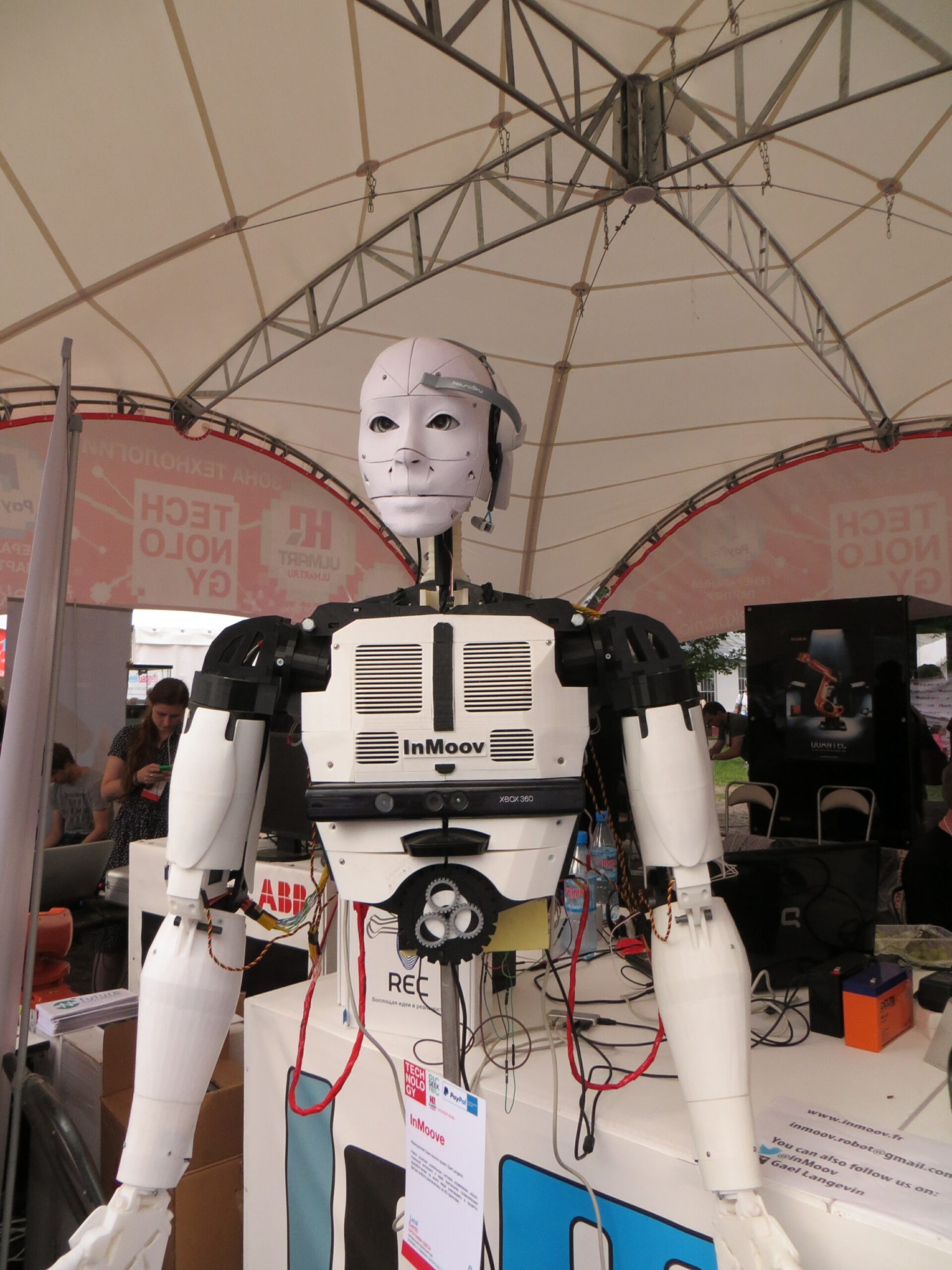 Geek Picnic 2 and New York Makerfaire - InMoov