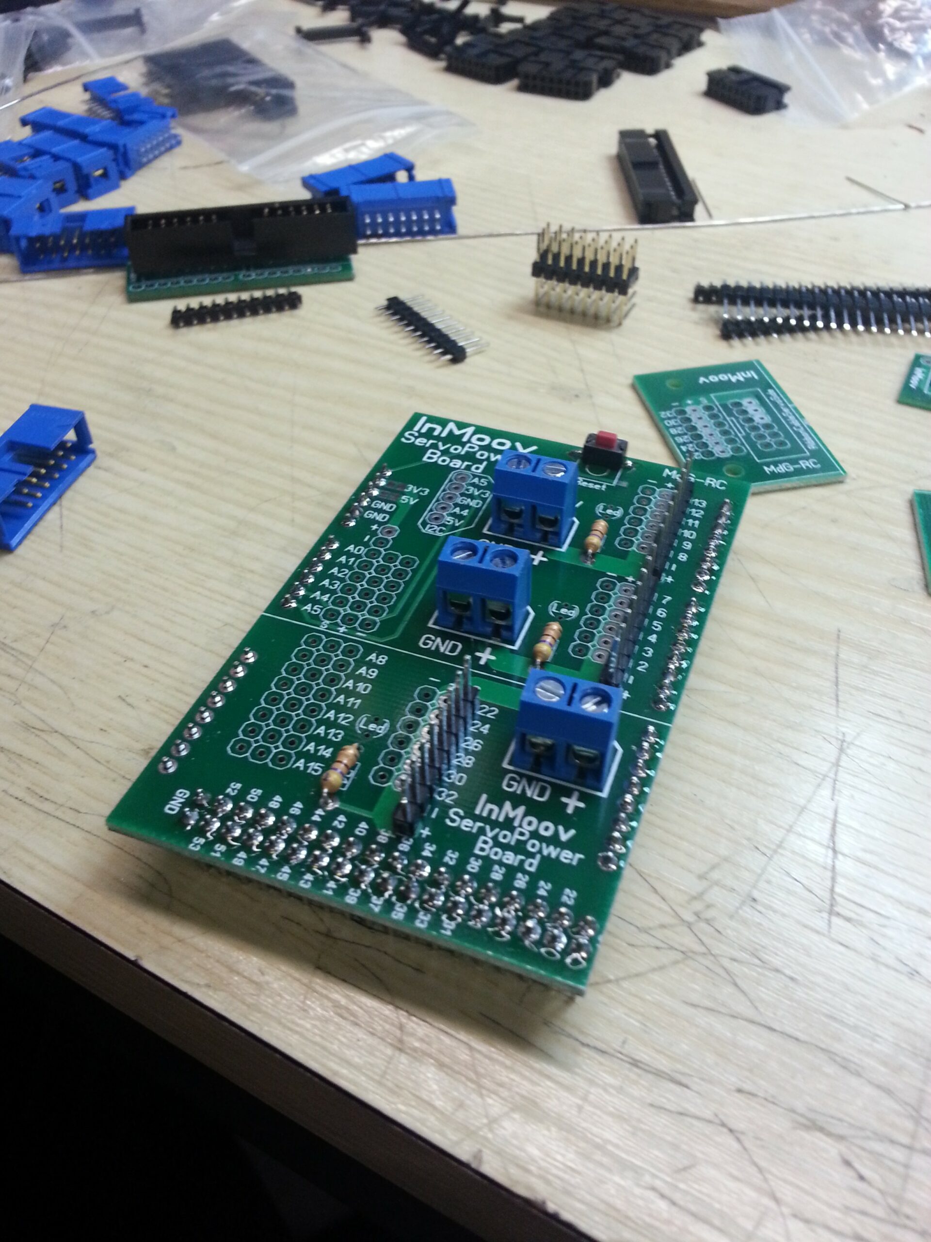 Nervo Board tutorial - InMoov