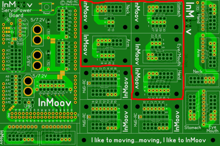 Nervo Board tutorial - InMoov